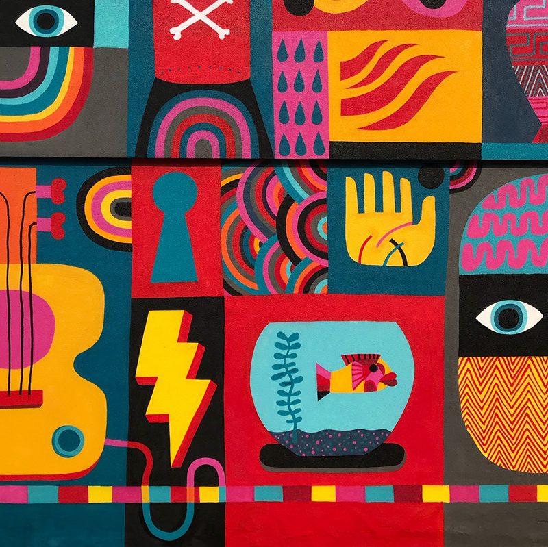 Munich Mural. MOCA museum of contemporary art. - David Shillinglaw