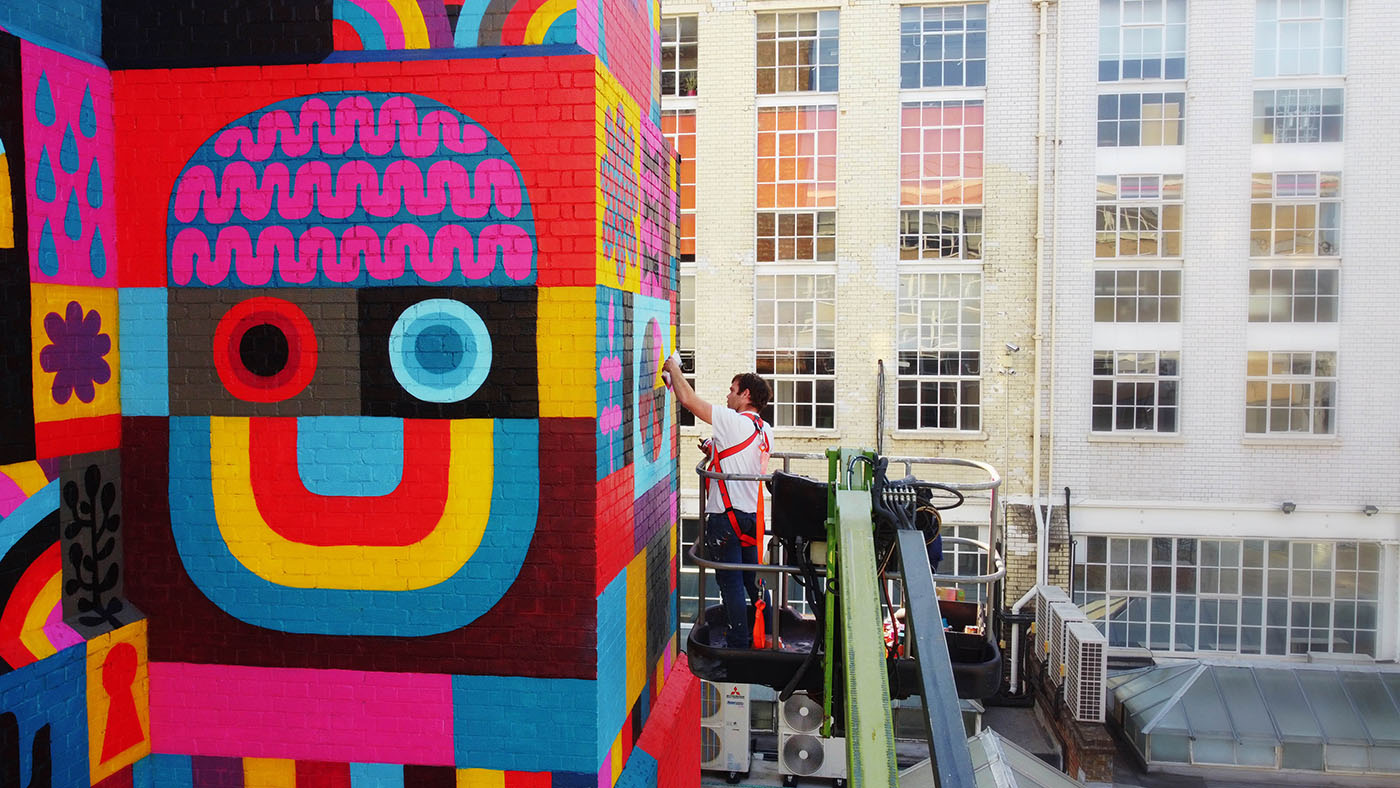 Murals. - David Shillinglaw