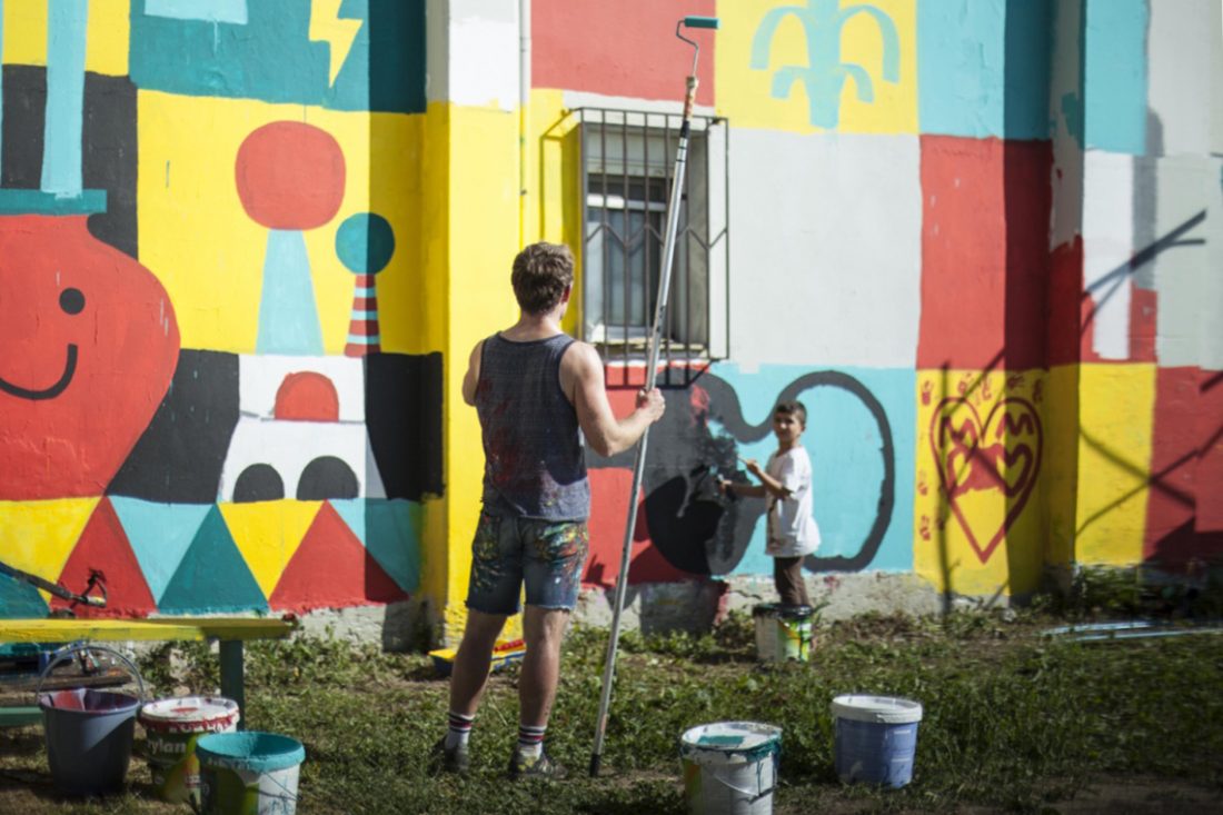 Elpida mural. - David Shillinglaw