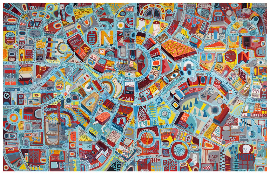 Work on canvas. - David Shillinglaw