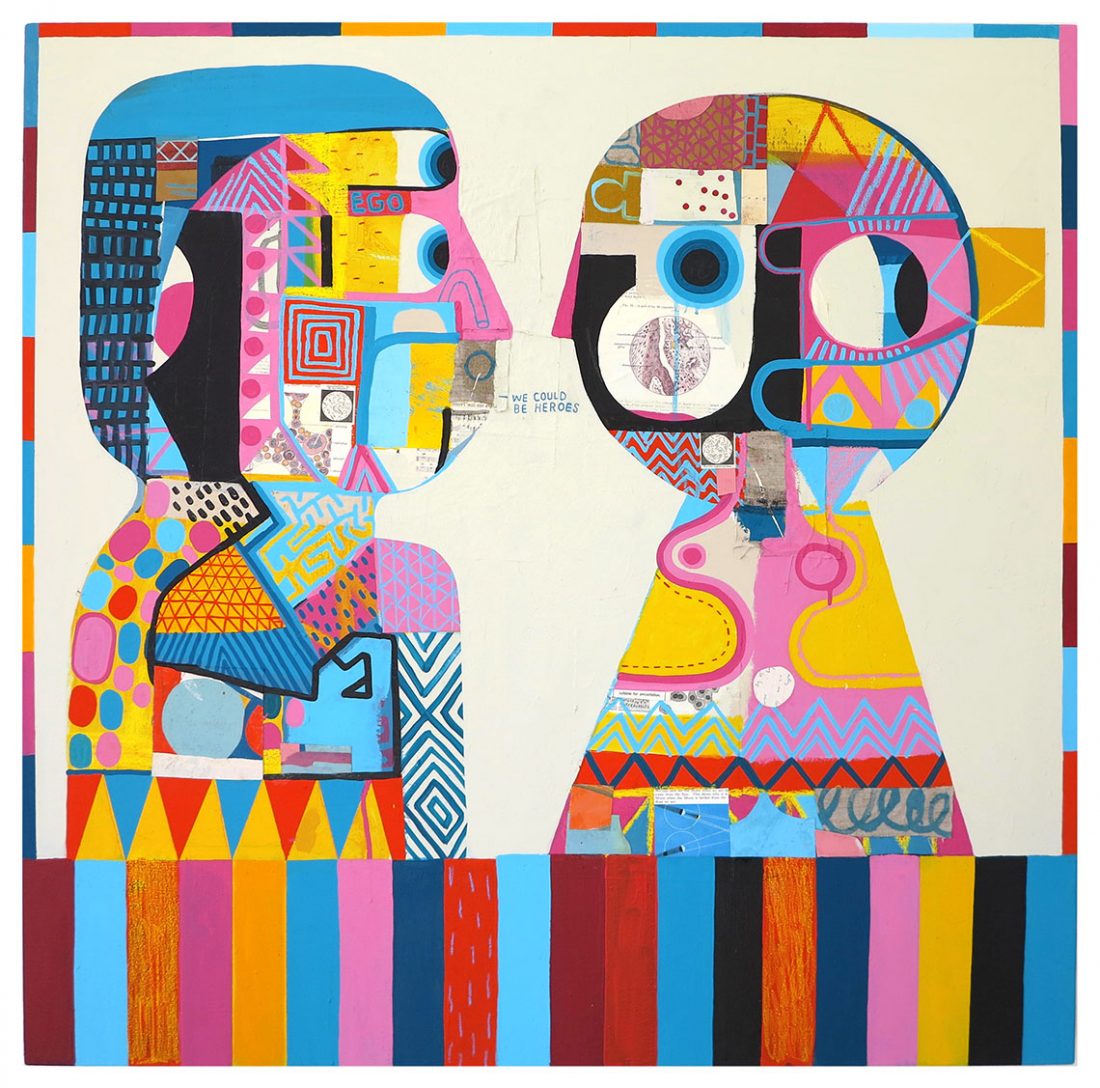 Work on canvas. - David Shillinglaw