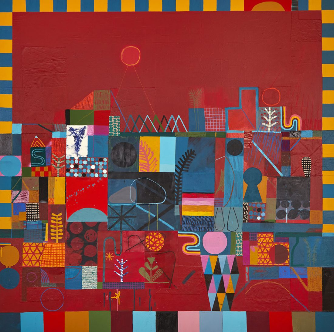 Work on canvas. - David Shillinglaw