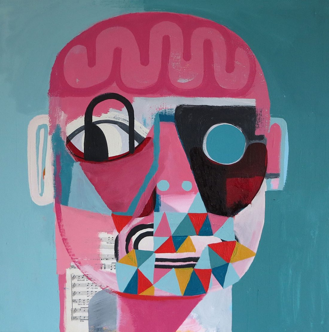 Work on canvas. - David Shillinglaw