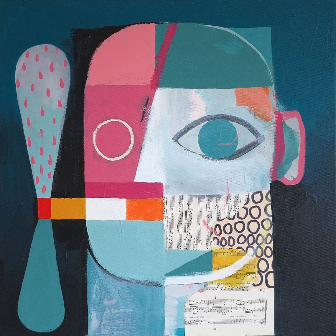 Work on canvas. - David Shillinglaw